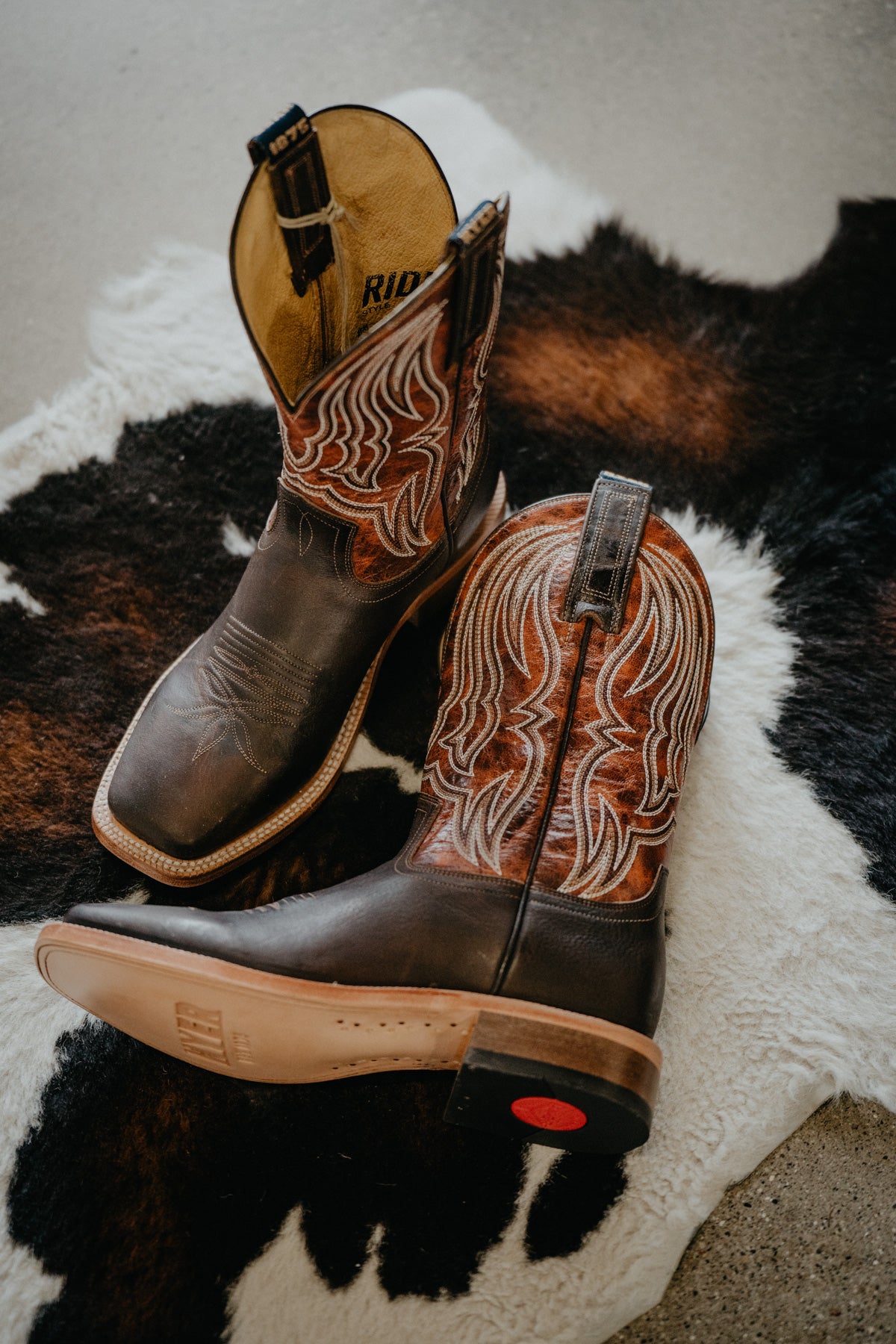 11" ‘Chase’ Brown Men's Hyer Cowboy Boot (Sizes 8.5-12/ D & EE Width ...