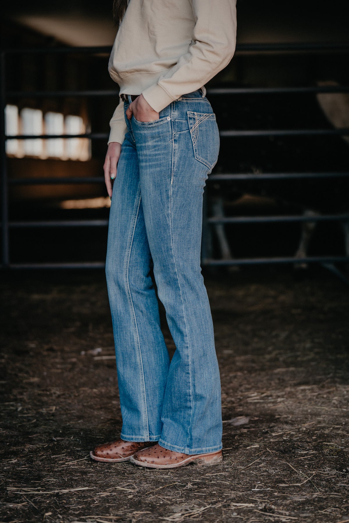 'Atwell' Perfect Rise Bootcut Jean by Ariat (24-34 & 16W-24W) – Cold ...