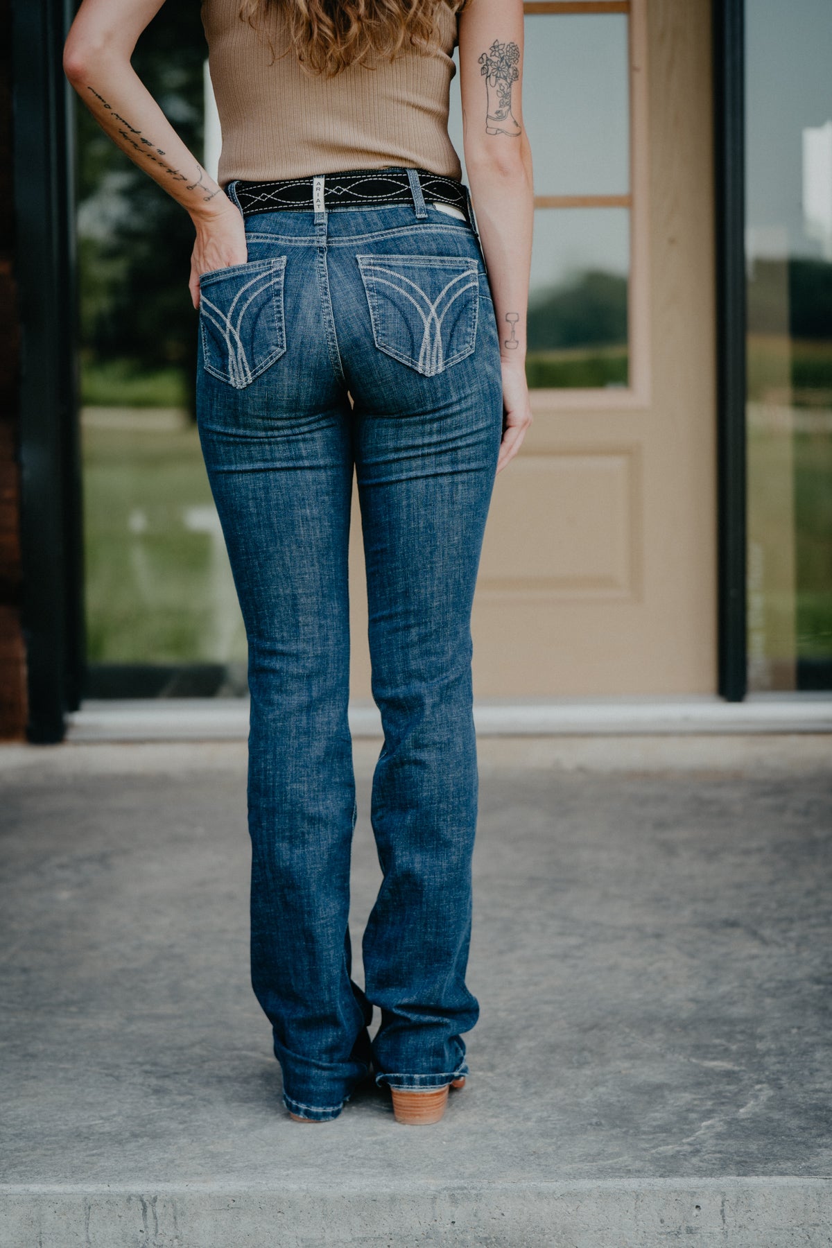 'Stella' Perfect Rise Bootcut Jean by Ariat (Sizes 24-24W Extended siz ...